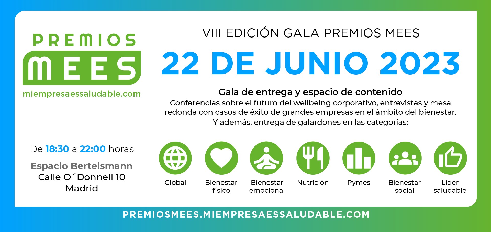 Gala Premios MEES 2023: desvelamos el minuto a minuto - Mi empresa es ...